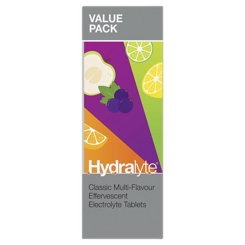 Buy Hydralyte Electrolyte Effervescent Multi-Flavour 60 Tablets ...