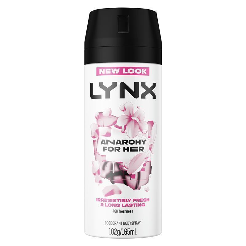 Buy Lynx Deodorant Anarchy For Her 165ml online at Chemist Warehouse