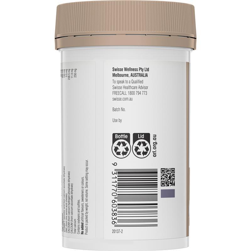 Buy Swisse High Strength Magnesium Powder Berry 180g online at Chemist ...