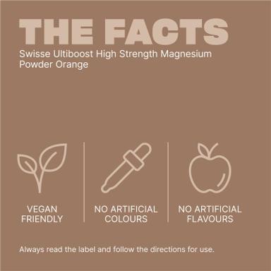 Buy Swisse High Strength Magnesium Powder Orange 180g online at Chemist ...