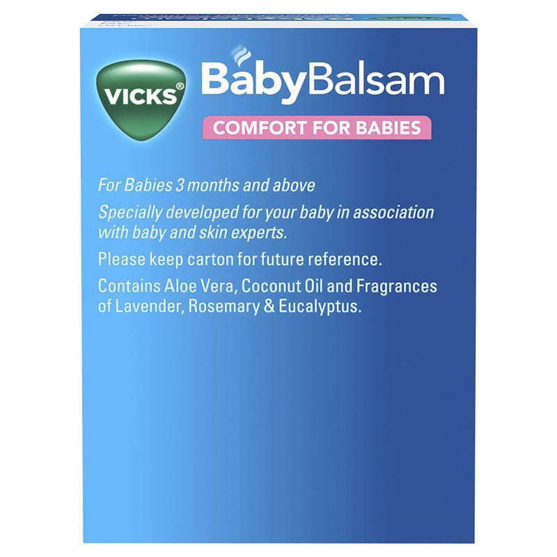 Buy Vicks Vaporub Baby Balsam 100g online at Chemist Warehouse