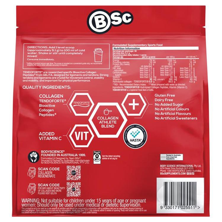 Buy BSc Collagen Regenerate 153g online at Chemist Warehouse